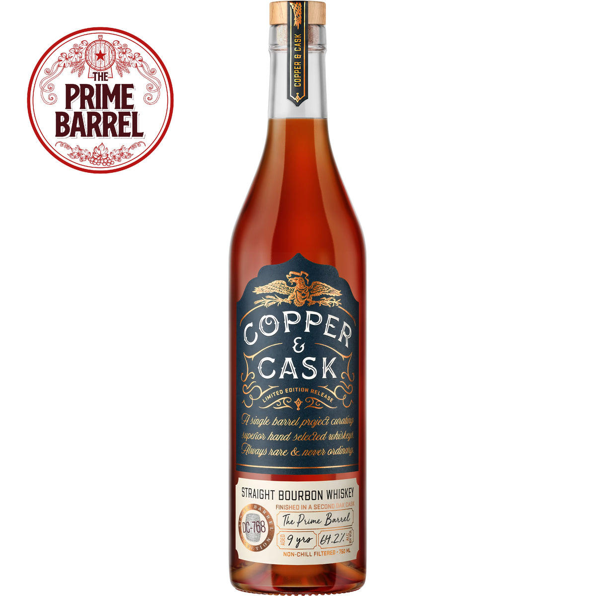 Copper & Cask 9 Years Old “TerRIFFic” Straight Bourbon Whiskey Finishe – De Wine Spot | DWS ...