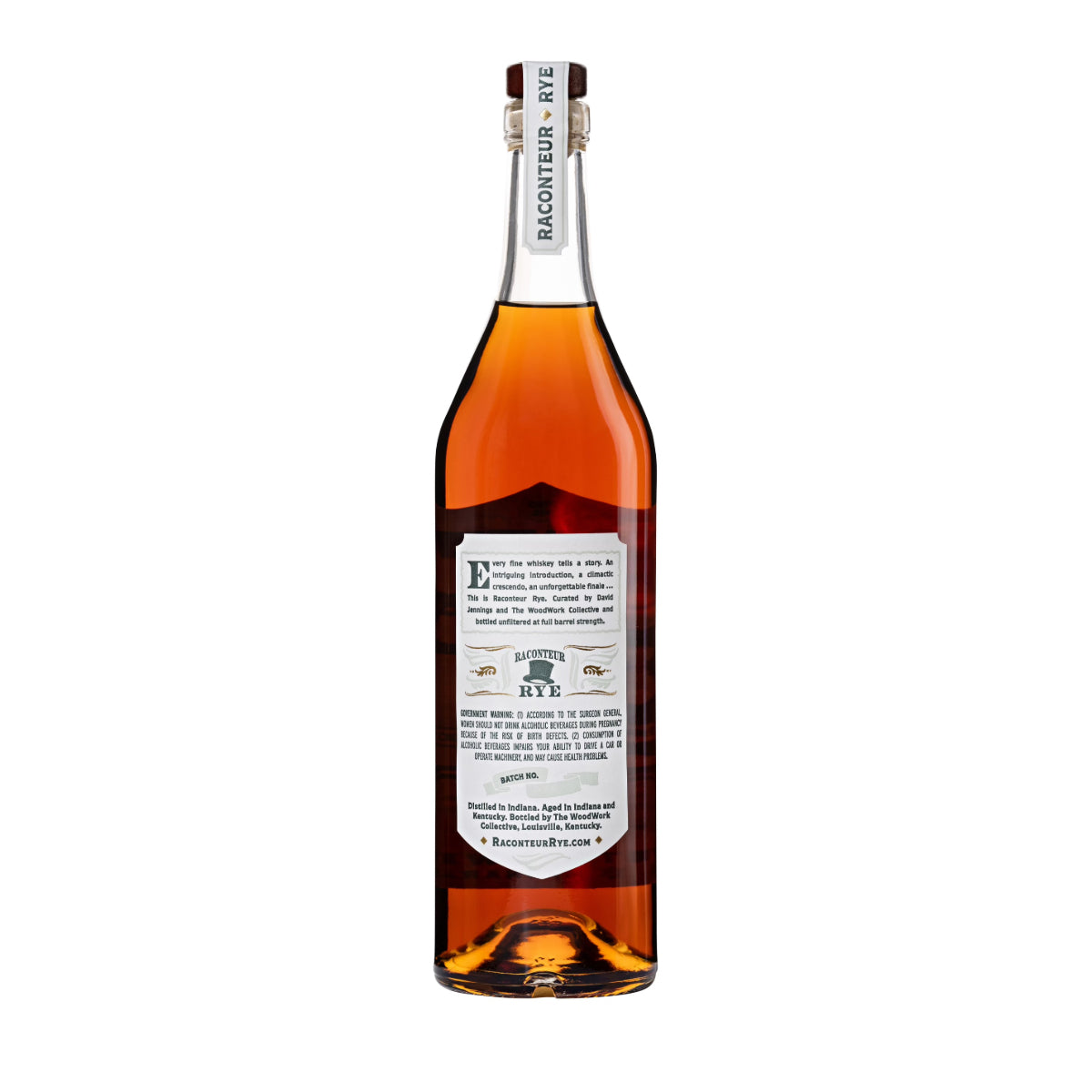 Raconteur Straight Rye Whiskey Finished in Mizunara Casks – De Wine ...