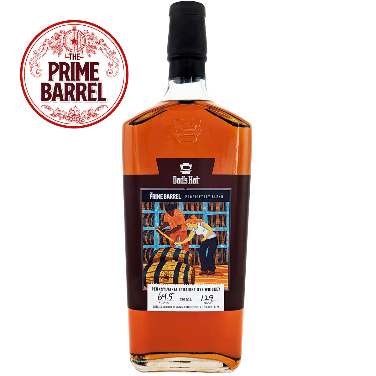 Dad’s Hat Cask Strength Pennsylvania Rye Whiskey “Hat Trick” The Prime ...