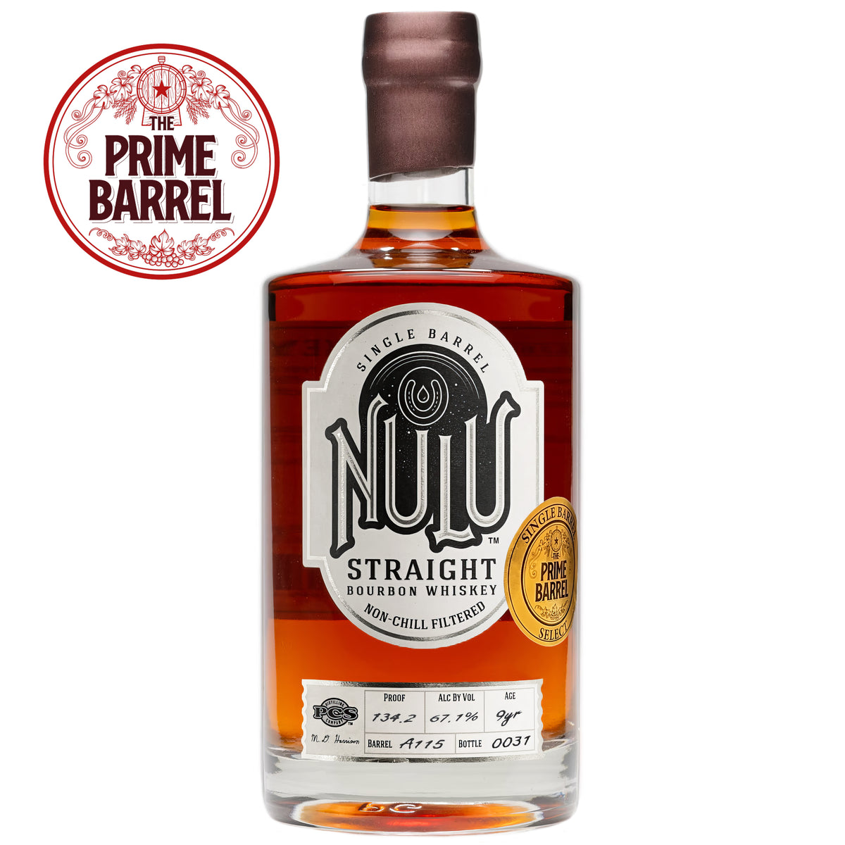 NULU 9 Year Old "Magic Barrel" Single Barrel Kentucky Straight Bourbon ...