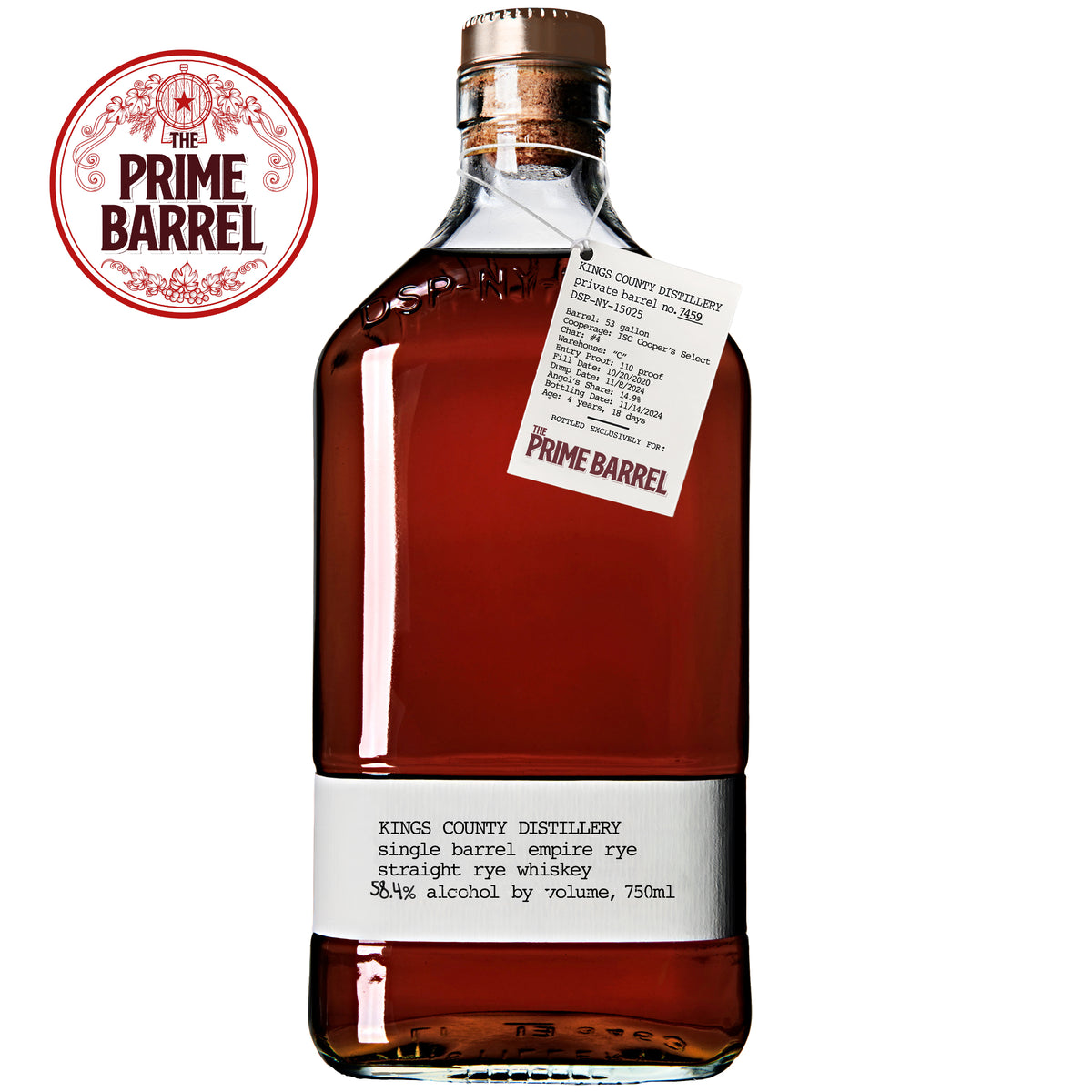 Kings County Distillery "Empire State Of Mind" Private Barrel Empire R ...