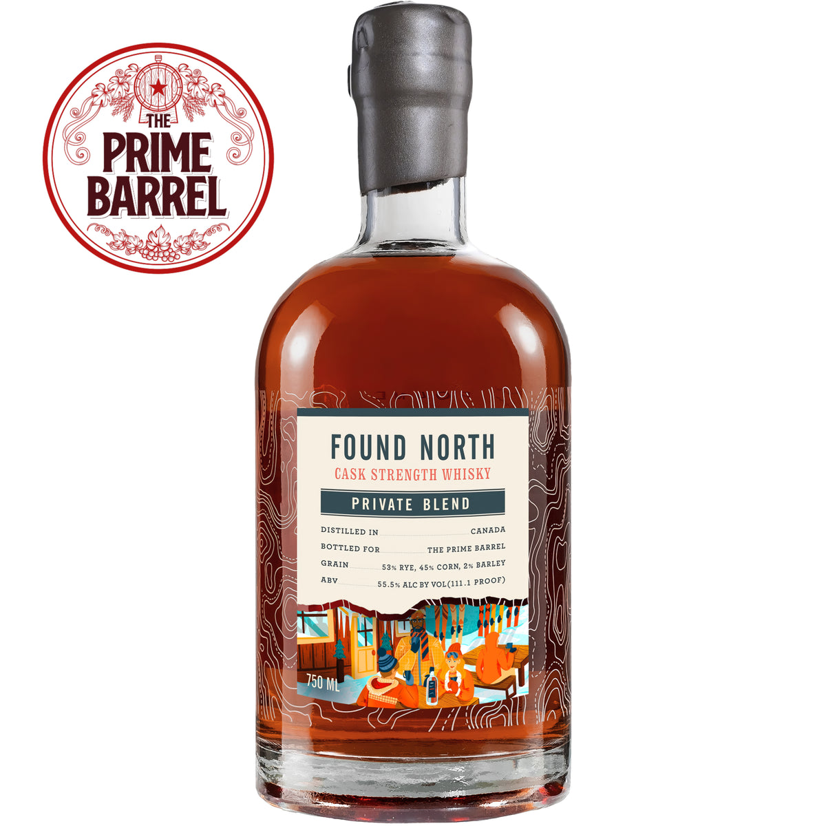 Found North x The Prime Barrel "Anniversary" Private Whiskey Blend – De ...