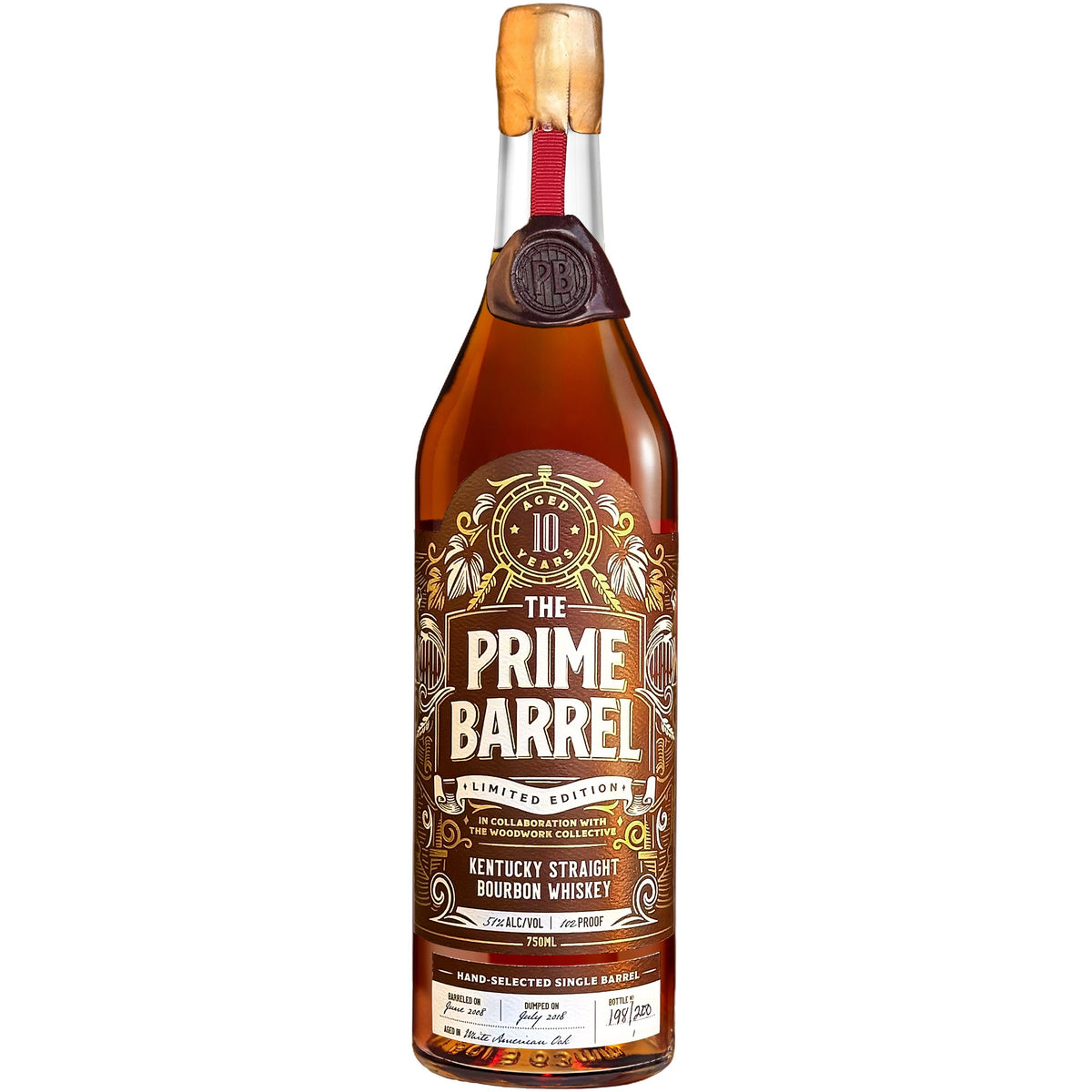 The Prime Barrel 10 Year Old Kentucky Straight Bourbon Whiskey – De ...
