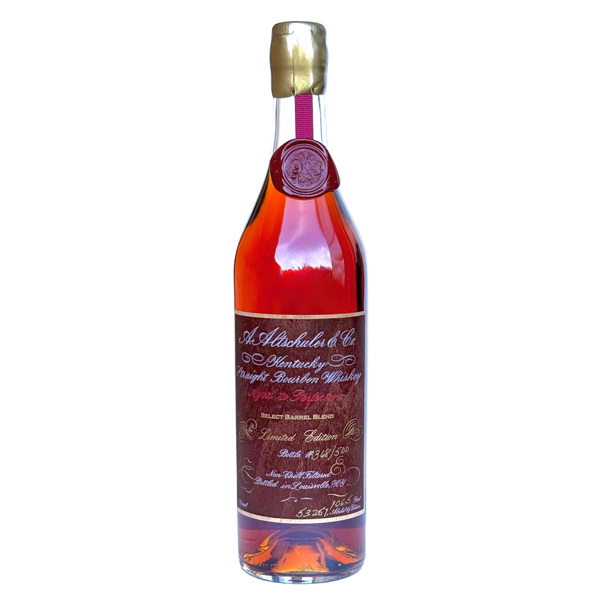 A. Altschuler and Co. "Limited Edition Blend" 10, 18 & 19-Year Kentuck ...