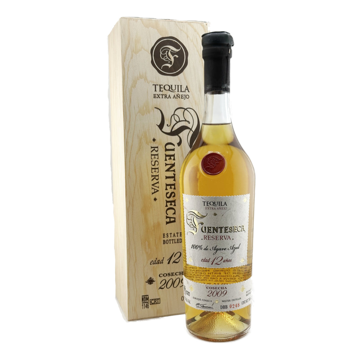 Fuenteseca Tequila 12 Years Old Reserva Extra Anejo Tequila – De Wine ...