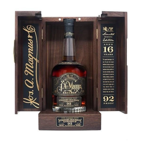 Jos. A. Magnus & Co. Reserve 16 years old Straight Bourbon Whiskey – De ...