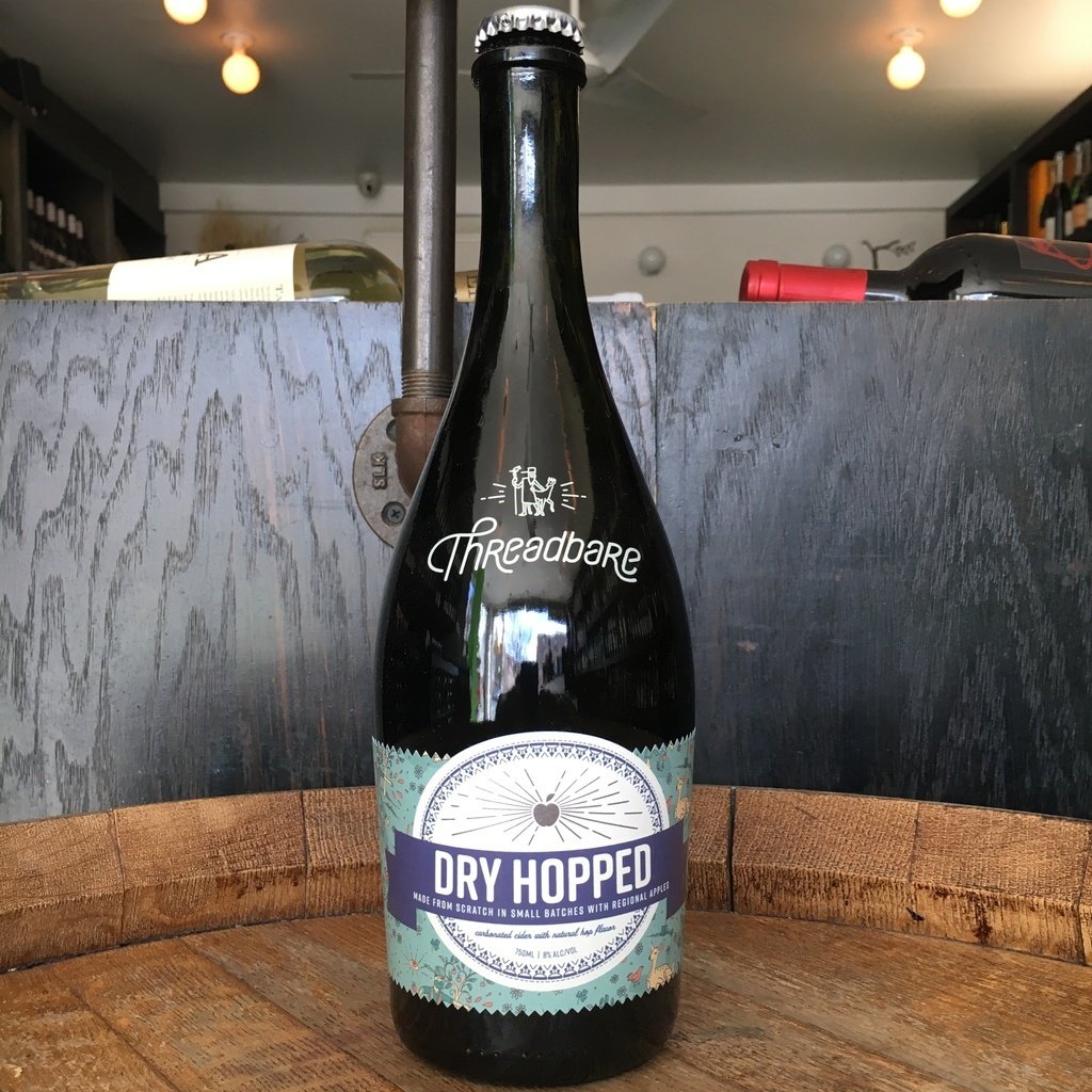 Threadbare Cider and Mead Dry Hopped Cider – De Wine Spot - Rare ...
