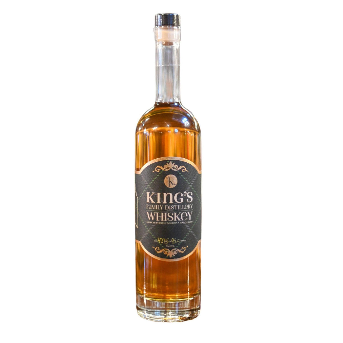 King's Family Distillery Whiskey Finished in Scotch Barrel – De Wine ...