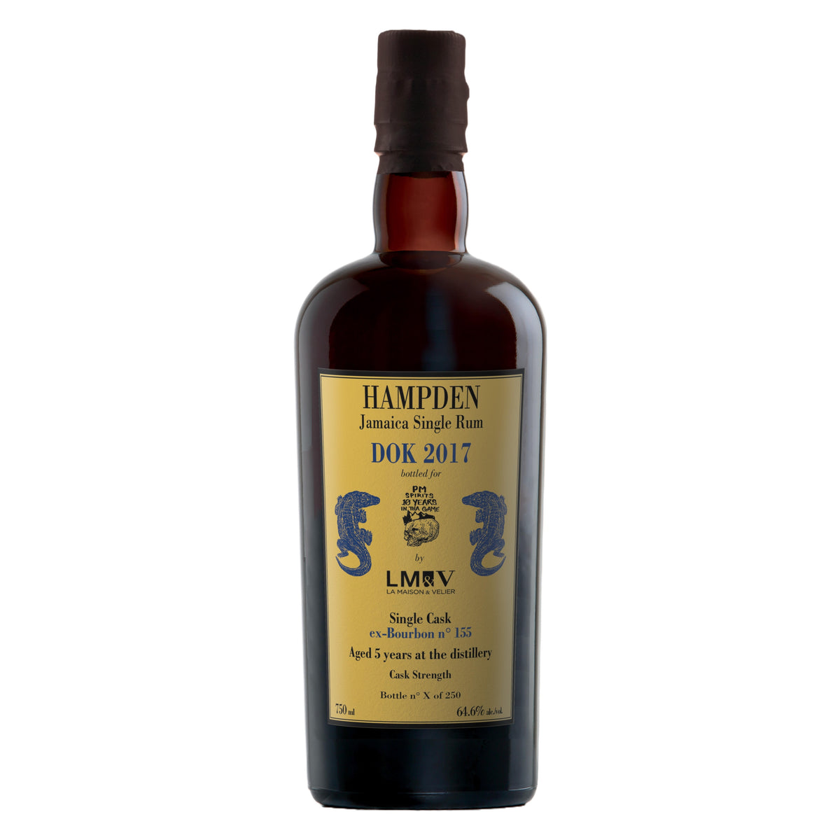 Hampden Estate Habitation Velier DOK 2017 Jamaica Single Cask Rum – De ...